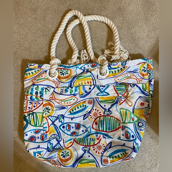 Hand Crafted | Bags | Large Beach Bag Handmade | Poshmark